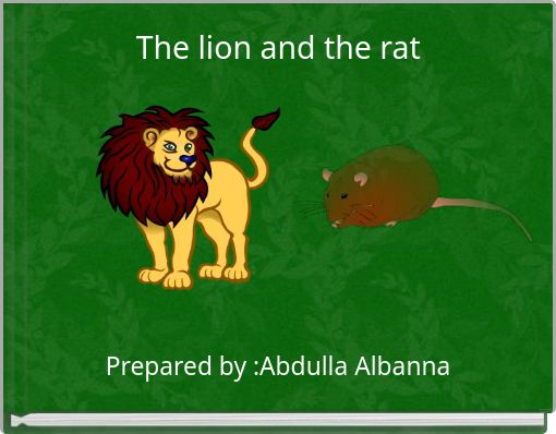 "The lion and the rat" - Free stories online. Create books for kids ...