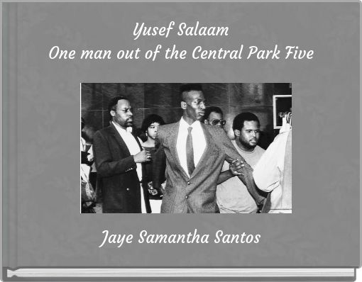 "Yusef Salaam One man out of the Central Park Five" - Free stories ...