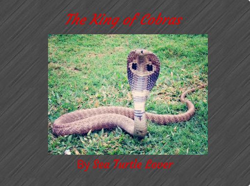 "The King of Cobras" - Free stories online. Create books for kids ...