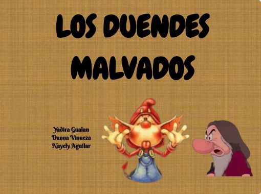 "LOS DUENDES MALVADOS" - Free stories online. Create books for kids ...