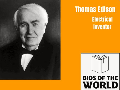 "Thomas Edison" - Free stories online. Create books for kids | StoryJumper