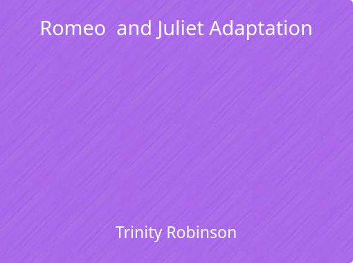 "Romeo and Juliet Adaptation" - Free stories online. Create books for ...