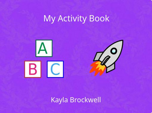 "My Activity Book" - Free stories online. Create books for kids ...