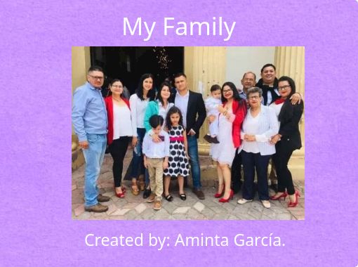 "My Family" - Free stories online. Create books for kids | StoryJumper