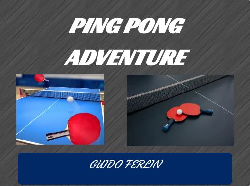 "PING PONG ADVENTURE" - Free stories online. Create books for kids ...