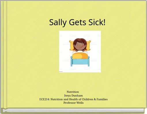 "Sally Gets Sick!" - Free stories online. Create books for kids ...