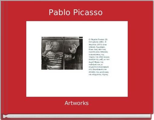 "Pablo Picasso" - Free stories online. Create books for kids | StoryJumper