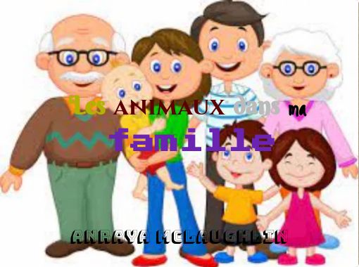 "Les animaux dans ma famille" - Free stories online. Create books for ...