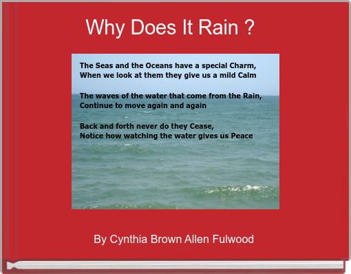 "Why Does It Rain ?" - Free stories online. Create books for kids ...