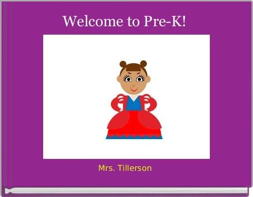 "Welcome to Pre-K!" - Free stories online. Create books for kids ...