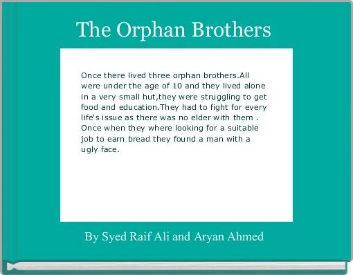 "The Orphan Brothers" - Free stories online. Create books for kids ...