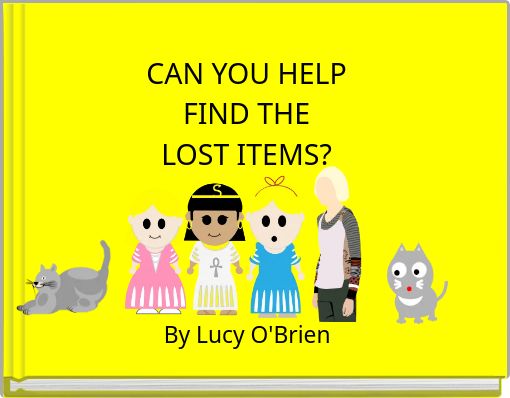 "CAN YOU HELP FIND THE LOST ITEMS?" - Free stories online. Create books ...