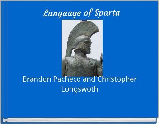 "Language of Sparta" - Free stories online. Create books for kids ...