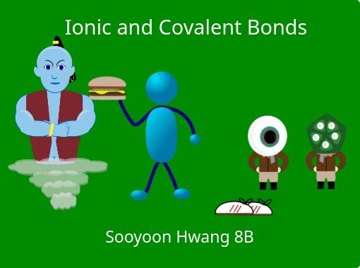 Ionic And Covalent Bonding Cartoon
