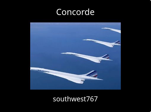 "Concorde" - Free stories online. Create books for kids | StoryJumper