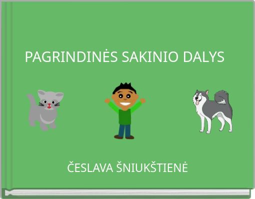 "PAGRINDINĖS SAKINIO DALYS" - Free Books & Children's Stories Online ...