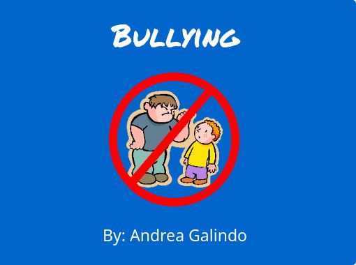"Bullying" - Free stories online. Create books for kids | StoryJumper