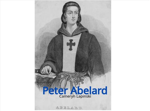 "Peter Abelard" - Free stories online. Create books for kids | StoryJumper