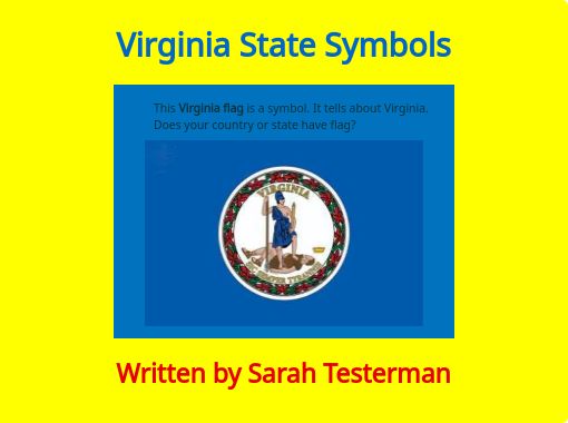 "Virginia State Symbols" - Free stories online. Create books for kids ...