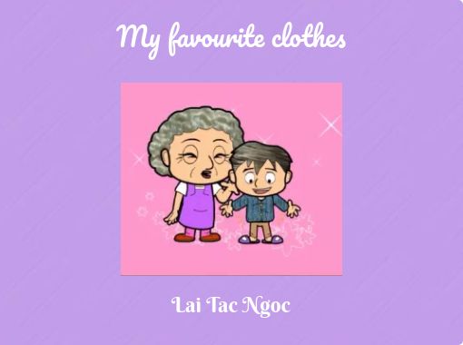 "My favourite clothes" - Free stories online. Create books for kids ...