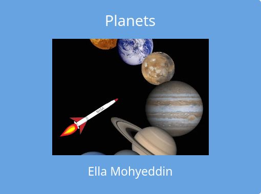 "Planets" - Free stories online. Create books for kids | StoryJumper