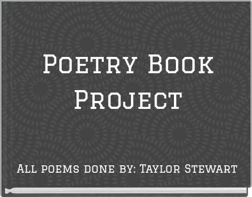 "Poetry Book Project" - Free stories online. Create books for kids ...