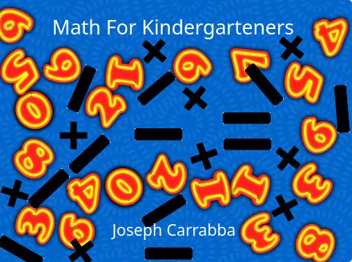 "Math For Kindergarteners" - Free stories online. Create books for kids ...