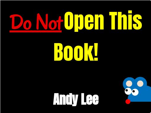 "Do Not Open This Book!" - Free stories online. Create books for kids ...