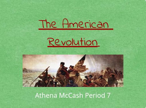 "The American Revolution" - Free stories online. Create books for kids ...