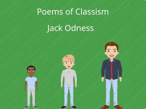 "Poems of Classism" - Free stories online. Create books for kids ...