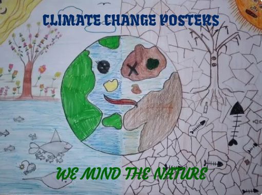 "CLIMATE CHANGE POSTERS" - Free stories online. Create books for kids | StoryJumper