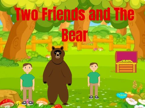 "Two Friends and The Bear" - Free stories online. Create books for kids ...