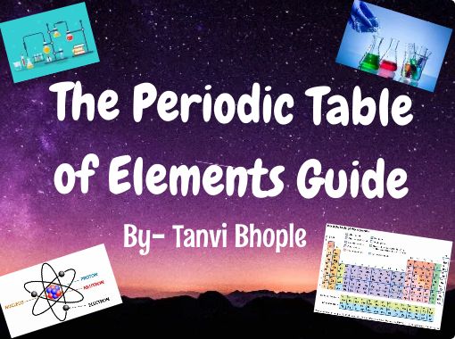 "The Periodic Table of Elements Guide" - Free stories online. Create ...