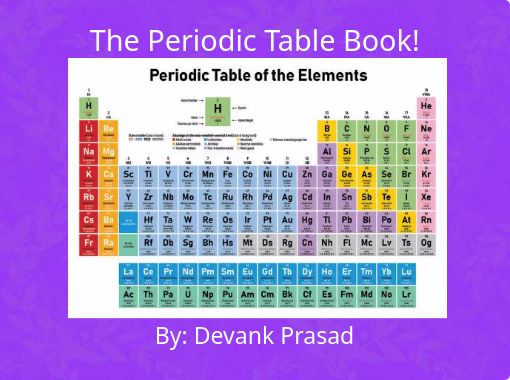 "The Periodic Table Book!" - Free stories online. Create books for kids ...