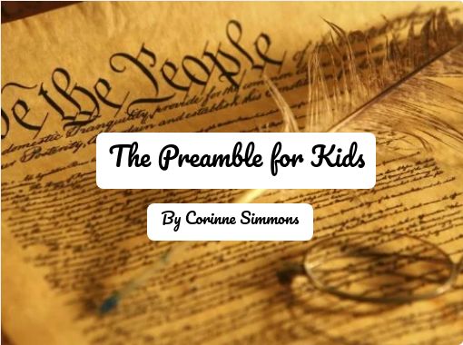 "The Preamble for Kids" - Free stories online. Create books for kids ...